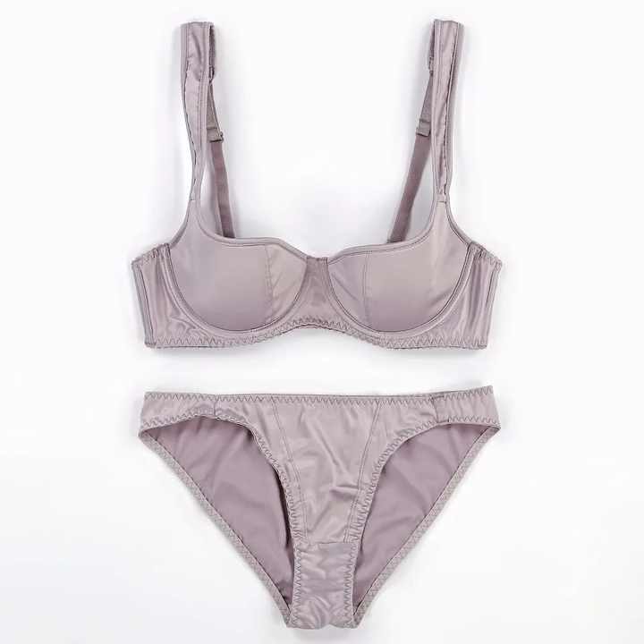 Hot Sale New Design Bra Set Soft Elastic Fabric Bra Set Comfortable ...