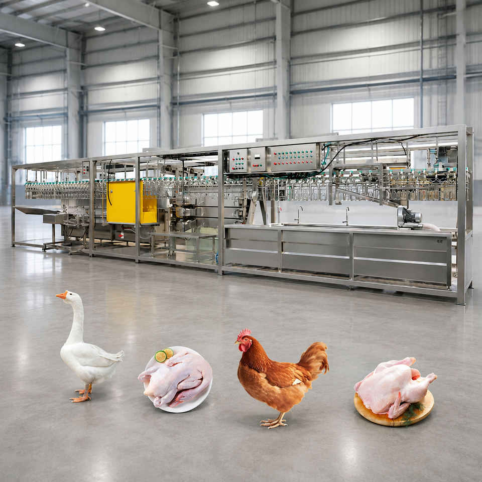 Equipment for the Chicken Slaughter Chicken l Slaughter Processing ...