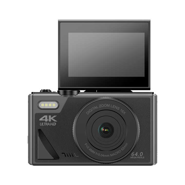 Hot Sale HD 4K 64MP Digital Retro Camera with 18X Zoom