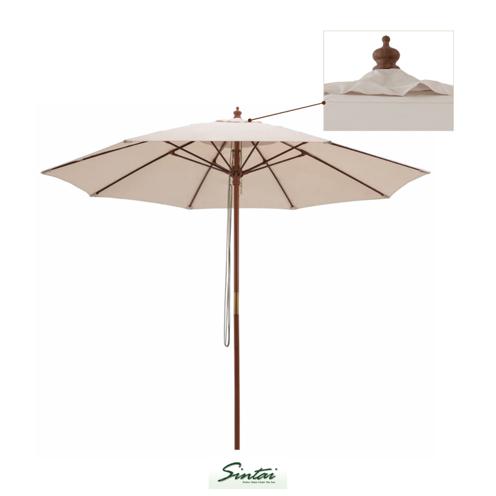 Vietnam Factory Classic Round Parasol: 2.7m Diameter High Quality ...