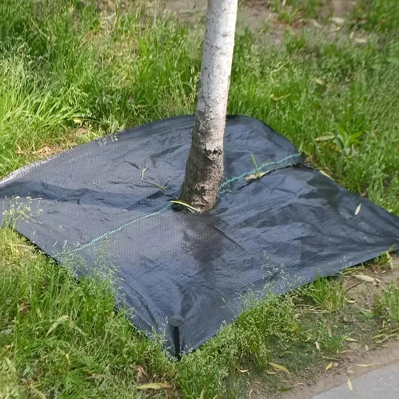 Agricultural Plastic Products Tree Guard Weed Control Mat Square ...