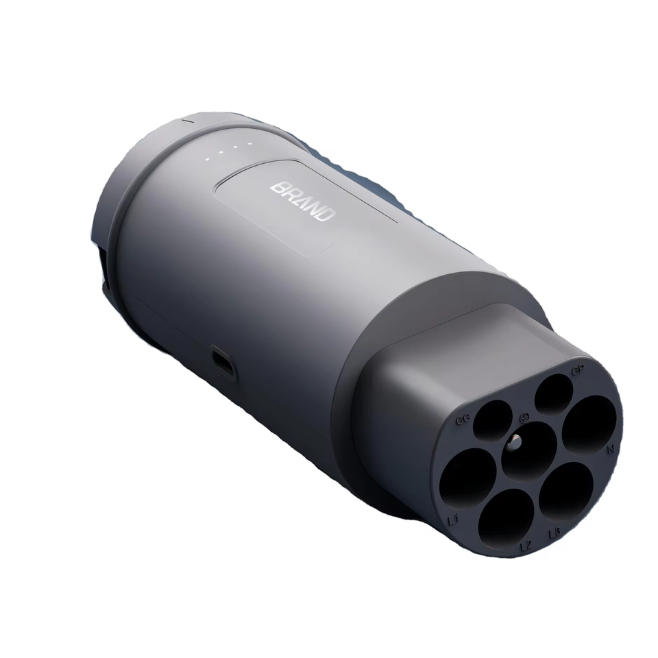 7KW Type2 16A New V2L Discharge Adapter Smart GBT Portable EV Adapter ...