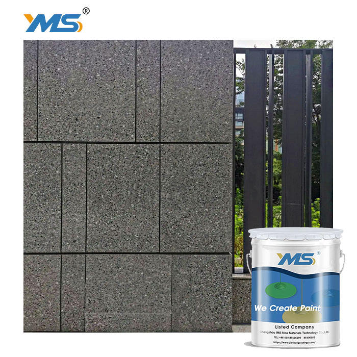 YMS Coatings High Quality Exterior Wall Coating Natural Stone Paint ...