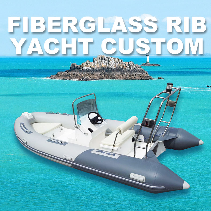 Deep V 16 Ft Rigid Inflatable Boat - Sport Style & Drifting