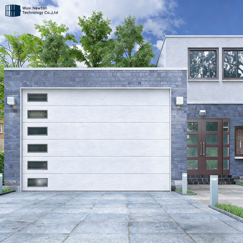 Manufacturer Supplier Sectional Panel Garage Automatic Door Windproof ...