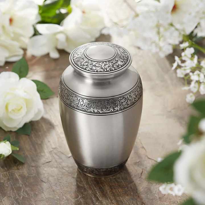 Funeral Home Casket and Coffins - Metal Urn Ash Urns