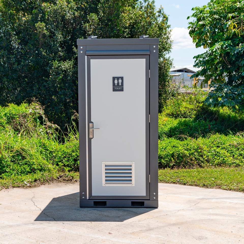Portable Toilet Prefab Bathroom Movable Restroom with Waste Tank ...