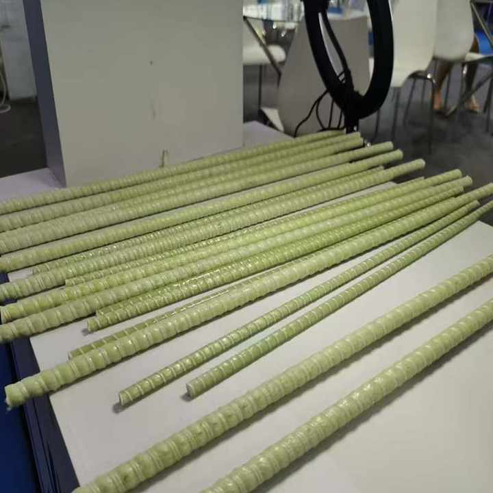 Fiberglass Rebar FRP Rods GFRP Composite Bars for Concrete ...
