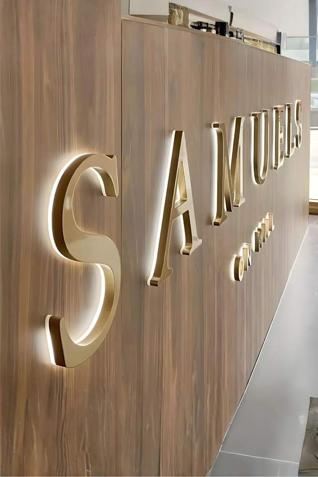 Customized Advertising Led Signboard Outside Backlit Sign Letter ...