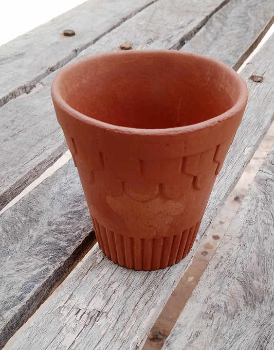 Eco-friendly Clay Terracotta Tea Cups - Sustainable & Durable