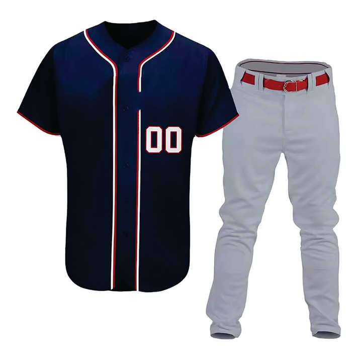 Shop Top Quality 100% Polyester Custom Men’s Baseball Uniforms