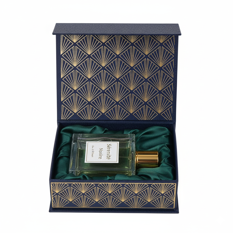 Hot Selling Luxury Perfume Magnetic Folding Rigid Paper Gift Box Custom ...