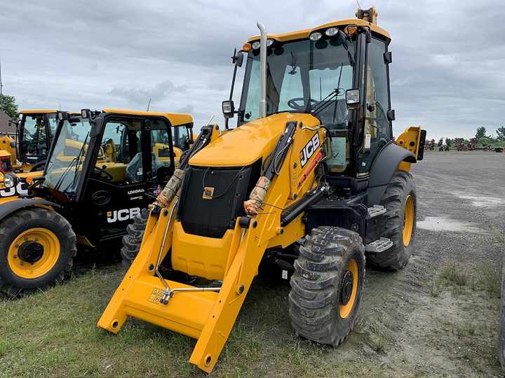 2024 New JCB 3CX Compact Backhoe Loader Motor and Bearing Core Components With Moog Hydraulic ...