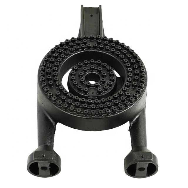 MENGOO Cast Iron Natural Gas LPG High Pressure Double Tube Burner for ...
