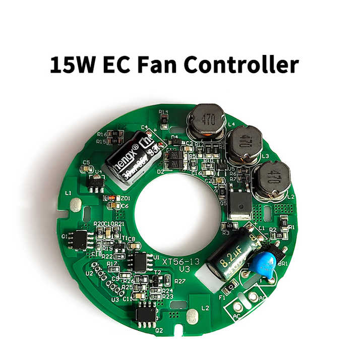AC to DC FG PWM BLDC Motor Drive Control Circuit Board Ec Fan Speed ...