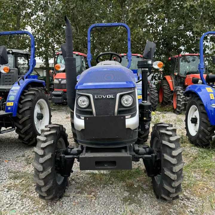 Lovol 80hp 4x4 Mini Tractor with 4WD AC Cabin Premium Quality Wheel ...