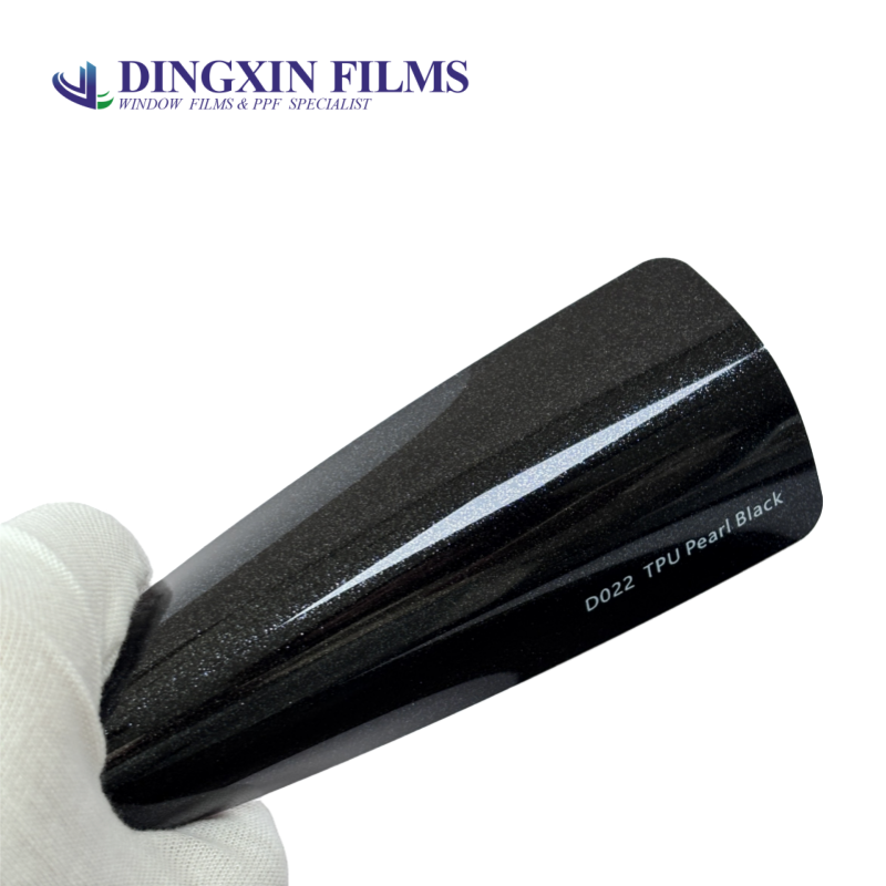 Premium Self-Healing TPU Paint Protection Film - Deep Pearl Black with ...