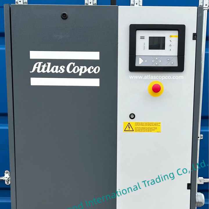 Atlas Copco Oil-Injected Rotary Screw Air Compressor GA37