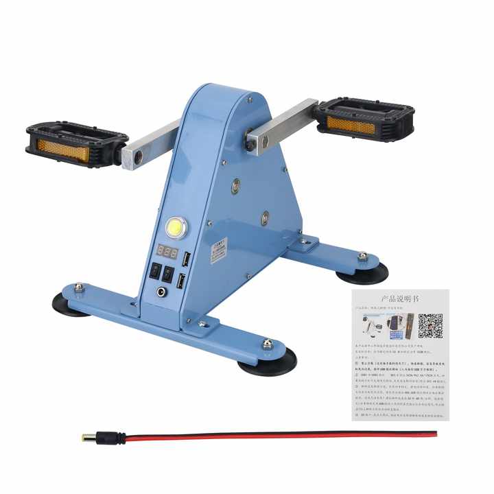 100W Portable Foot Pedal Generator - Efficient Bike Powered Generator ...