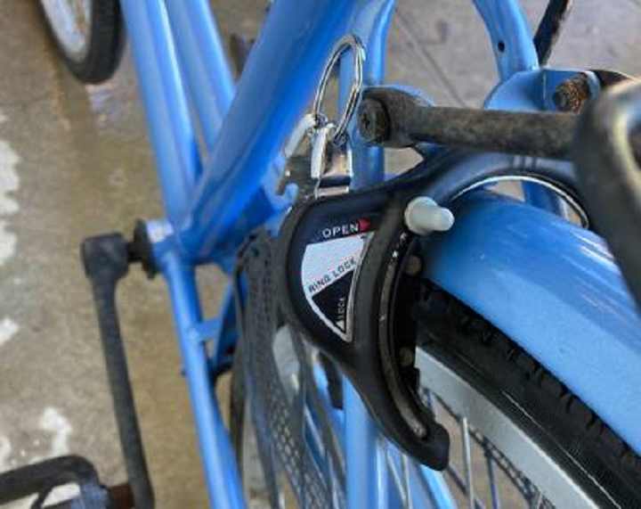 Japanese Ring Type Cycling Frame Lock/Bicycle Ring Frame Lock With 2 ...