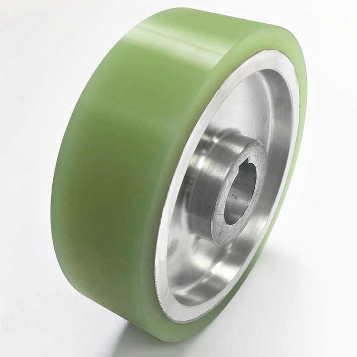 Automated Guided Vehicle Steel Solid Drive Wheel Customize 180mm 200mm ...