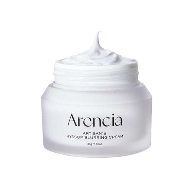 Arencia Hyssop Blurring Cream 30g Korean Skincare Anti-Aging Soothing ...