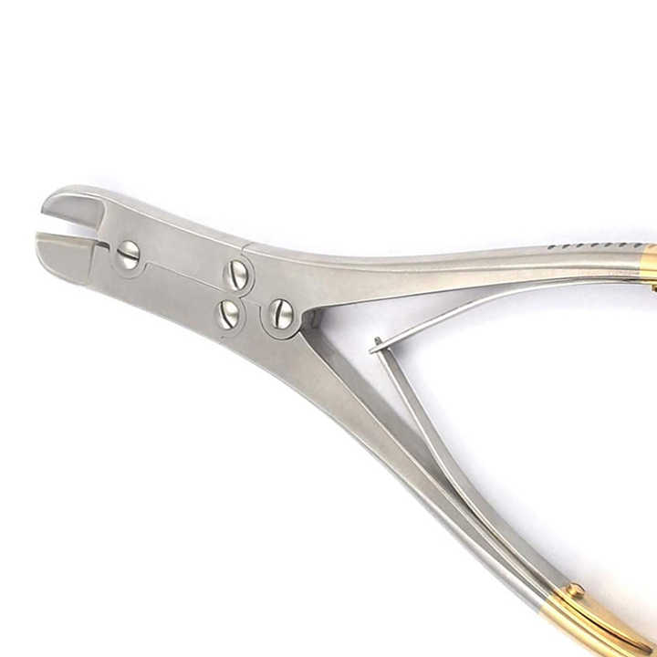 TC CNS Double Action Pin Wire Cutter 9" Orthopedic Instruments Gold Handle Surgical Wholesale ...