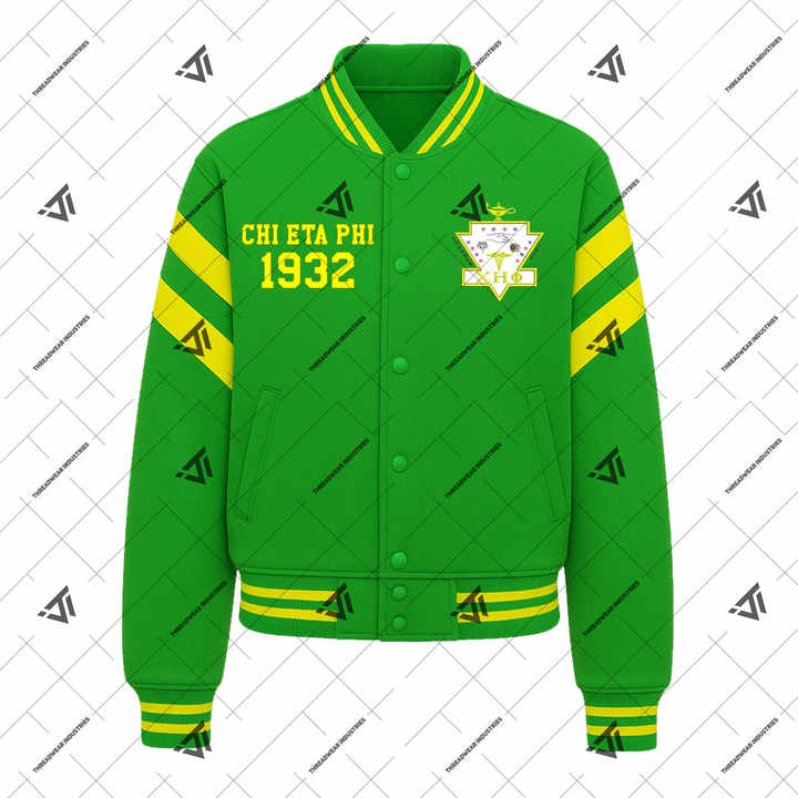 Greek Chi Eta Phi XHP Sorority Letterman Jacket Ready to Ship Varsity ...