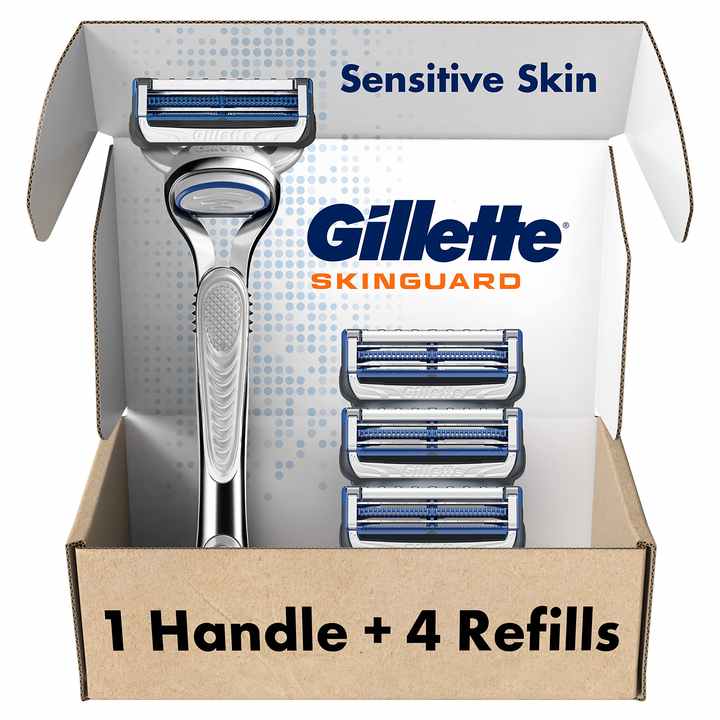 Gillette Fusion5 Razor for Men, Handle + 2 Razor Blade Refills For Sale ...