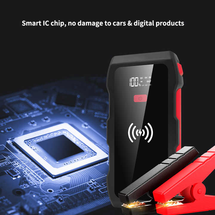 12V 72000mah Portable Car Jump Start Power Bank with Flashlight