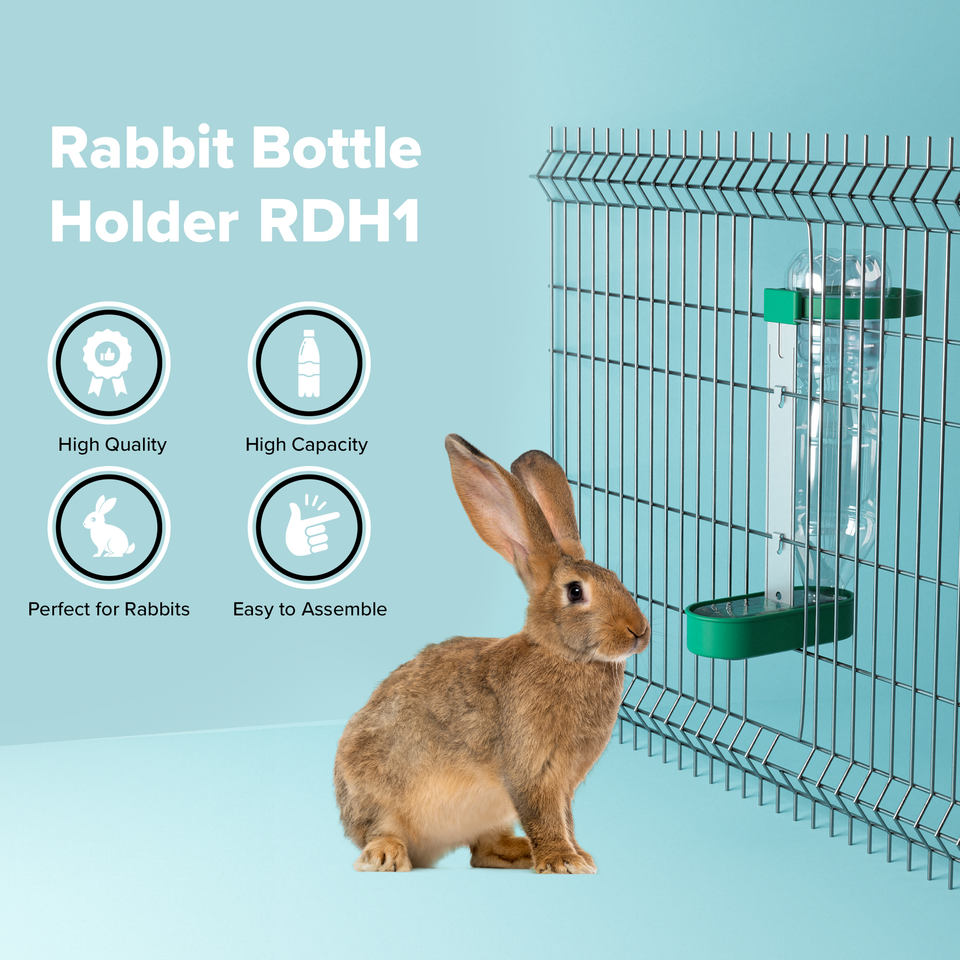 Effective Bunny Hydration Dispenser RDH1 with Metal Rod and Large 2L ...