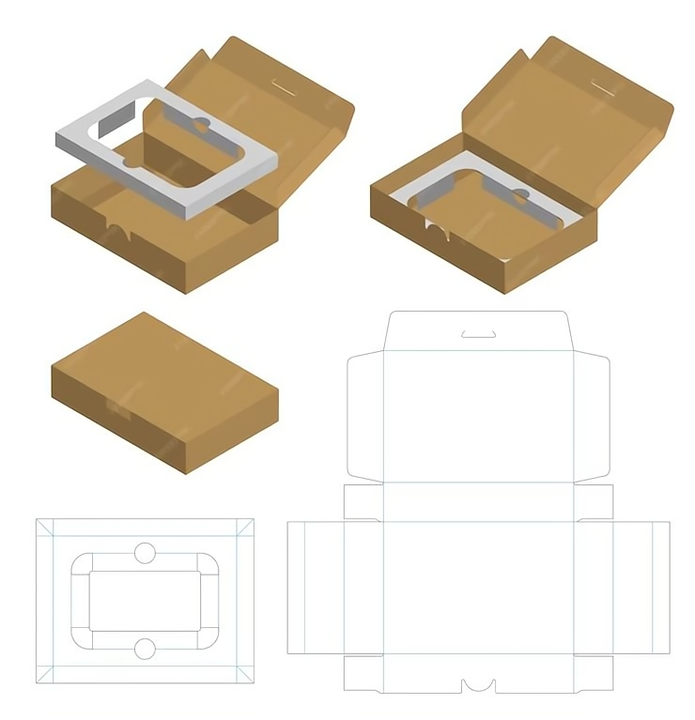 Custom Eco Friendly Color Printing Corrugated Cartons