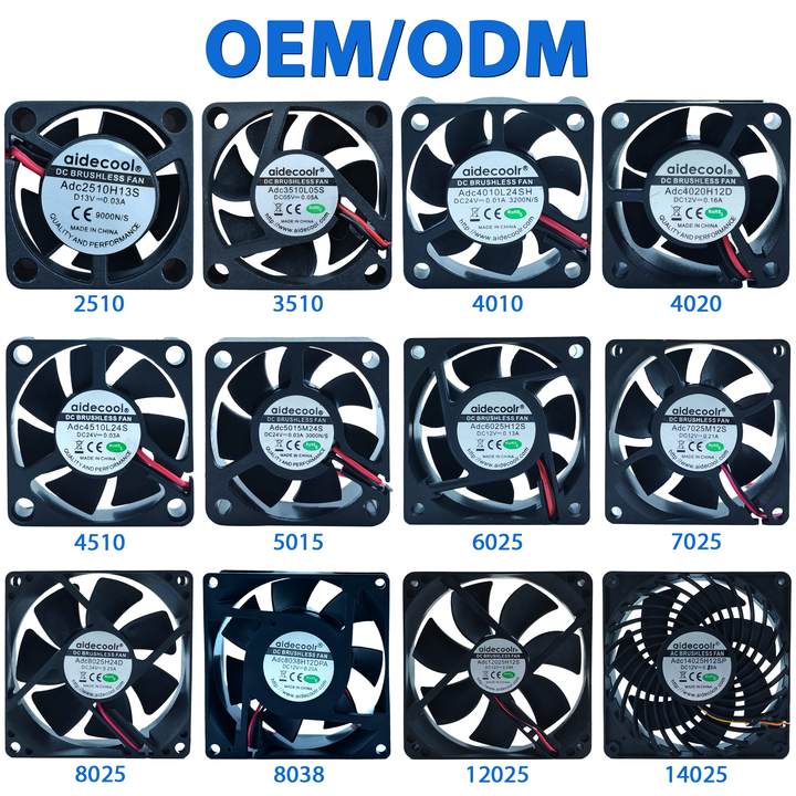 Silent Dc Axial Flow Fans - Custom High Speed Solutions