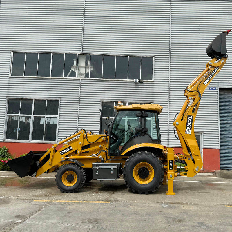 Fuel Efficient Heavy Duty Backhoe Loader for Construction Use| Alibaba.com