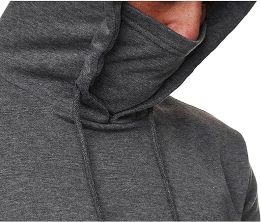 Stylish Comfort: Men's Collection with fleece hood snood for Every Occasion