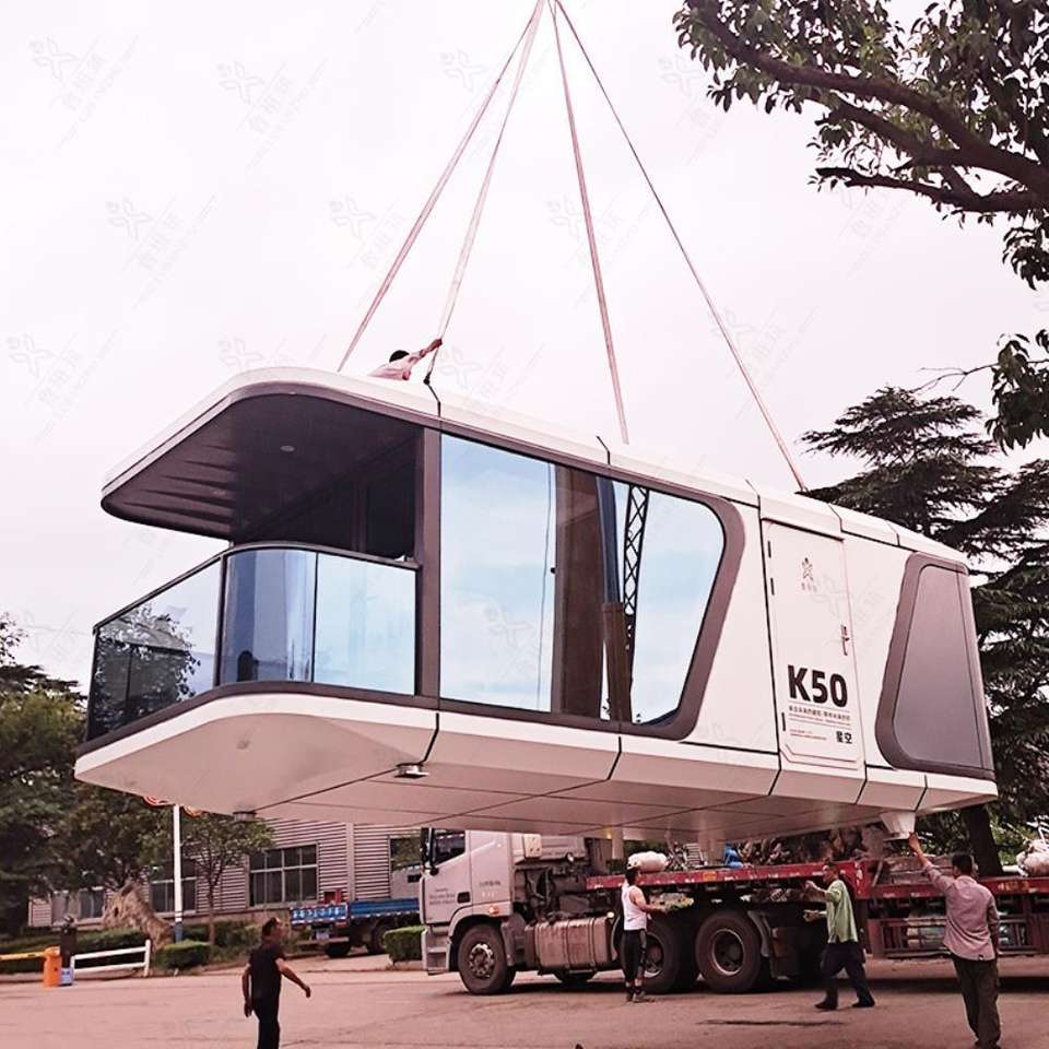 China Factory Supply Steel Space Capsule House Intelligent and Highly ...