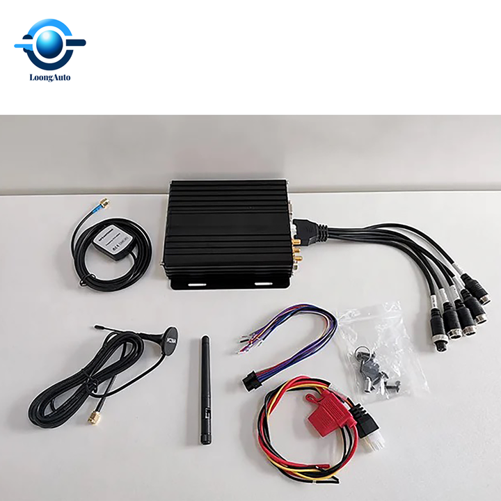 Mobile Dvr 4ch 1080P MDVR ADAS DSM BSD 4 in 1 MDVR With 4G GPS Modules ...
