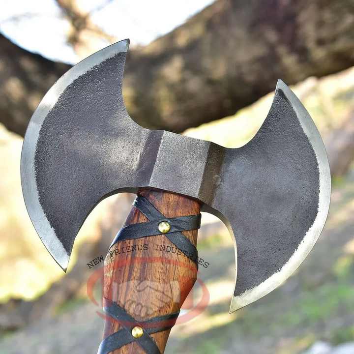Hot Selling Hand Forged Double Blade Axe - Viking Broad Axe