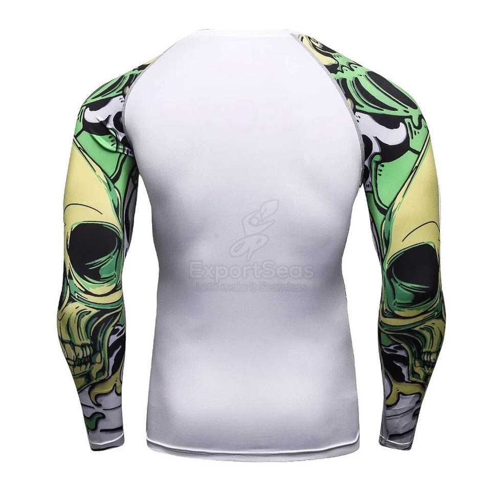 Quick Dry Rash Guard Breathable Fabric Custom Logo Printing For Water ...