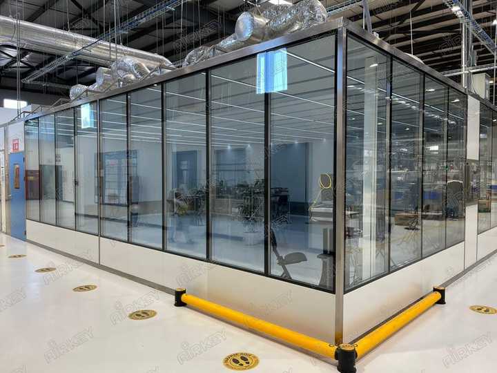 GMP Freestanding Modular Clean Room Fast Installation Cleanroom ...