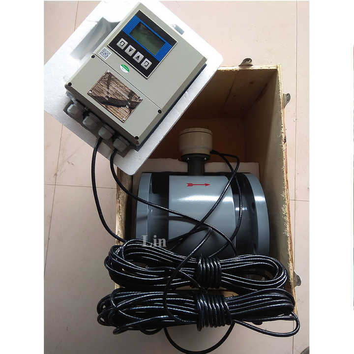 220V Pulse RS485 Remote Digital Display IP68 DN150 6 Inch 200mm DN400 ...