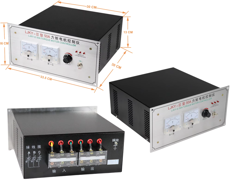 Three-Phase AC380V Torque Motor Controller Balance Adjustment Bearing ...