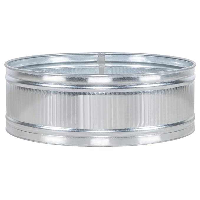 Galvanized Steel Stock Tank - 389 Gallon Water Storage Tank ...