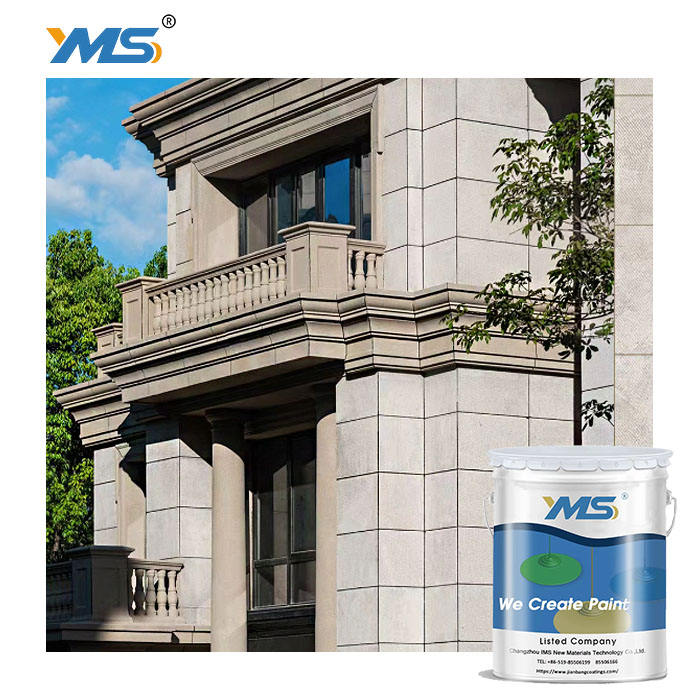 YMS Coatings High Quality Exterior Wall Coating Natural Stone Paint ...
