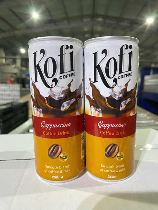 Iced Coffee drink 250ml Aluminium can KOFI Brand Free Sample - Free ...