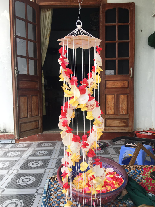 Customize Sea Shell Capiz Wind Chimes from Vietnam