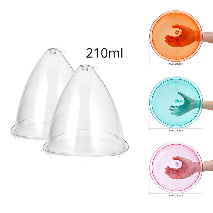 Professional 210ML Breast butt Enhancement Vacuum Cupping Super Extra ...