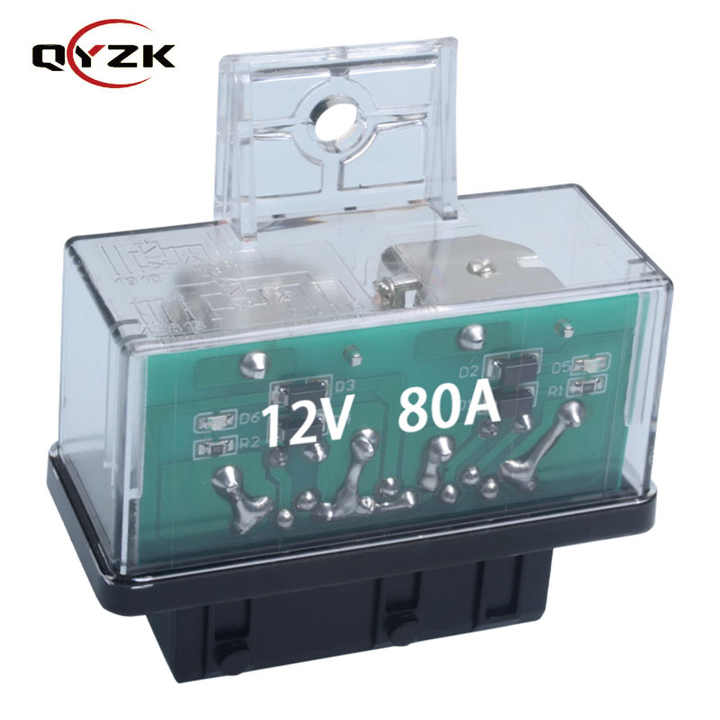 OEM 1401789 Electric Heavy Duty Truck Turn Signal Flasher PCB 12V 40A ...