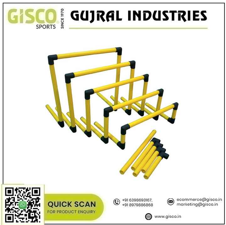 Indian Export Quality Portable Agility Hurdle Made of 25mm Tube ...