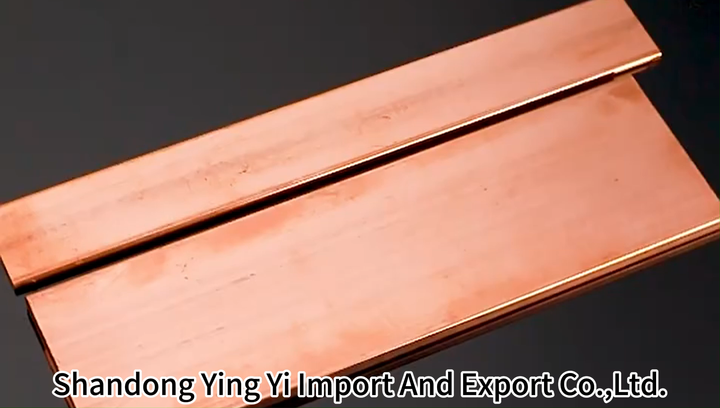 Perforated Copper Bus Bar 30x10mm - Pure Flat Copper